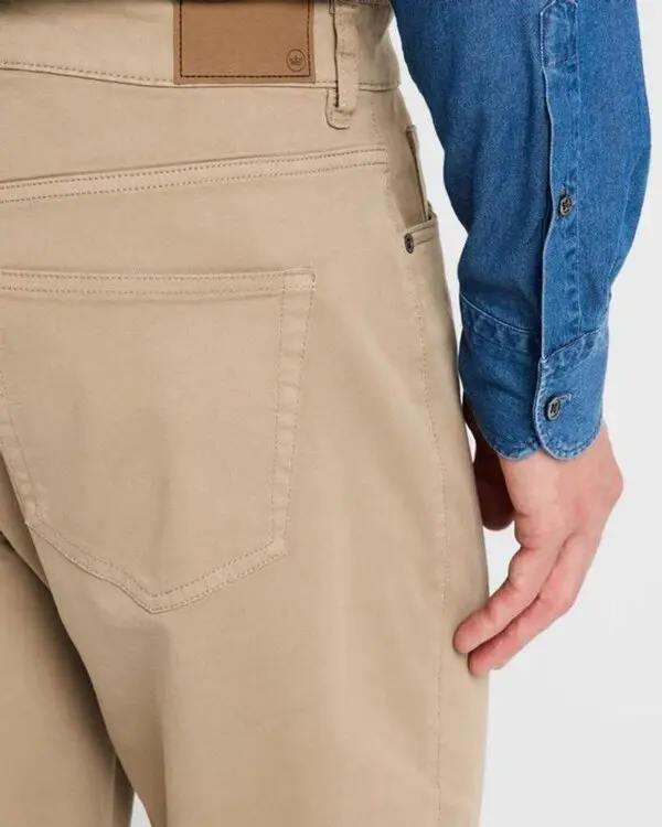 Peter Millar Signature Sateen Five-pocket Pants