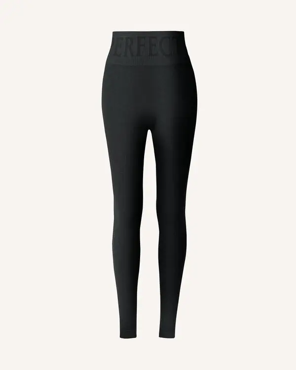 Perfect Moment Seamless Thermal Legging - Black