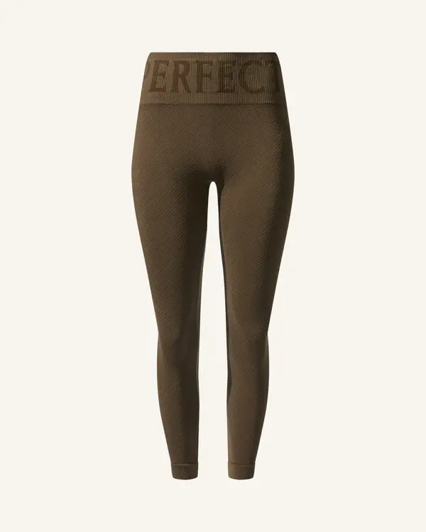 Perfect Moment Seamless Thermal Legging - Brown
