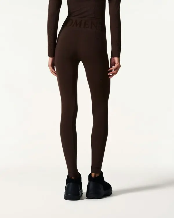 Perfect Moment Seamless Thermal Legging - Brown