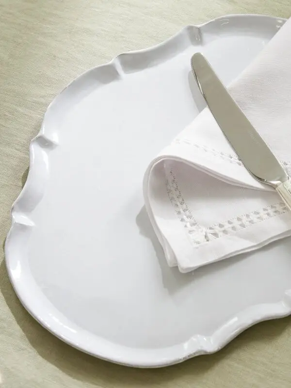 ASTIER DE VILLATTE Large Rome Glazed Ceramic Dinner Plate
