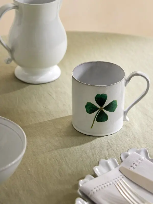ASTIER DE VILLATTE John Derian Clover Glazed Ceramic Mug