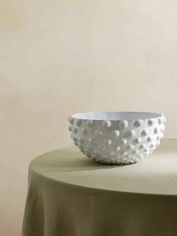 ASTIER DE VILLATTE Adélaïde Large Ceramic Salad Bowl - White