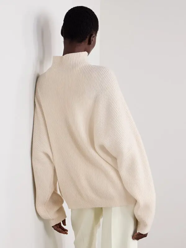 FFORME Kimm Oversized Ribbed Cashmere Sweater