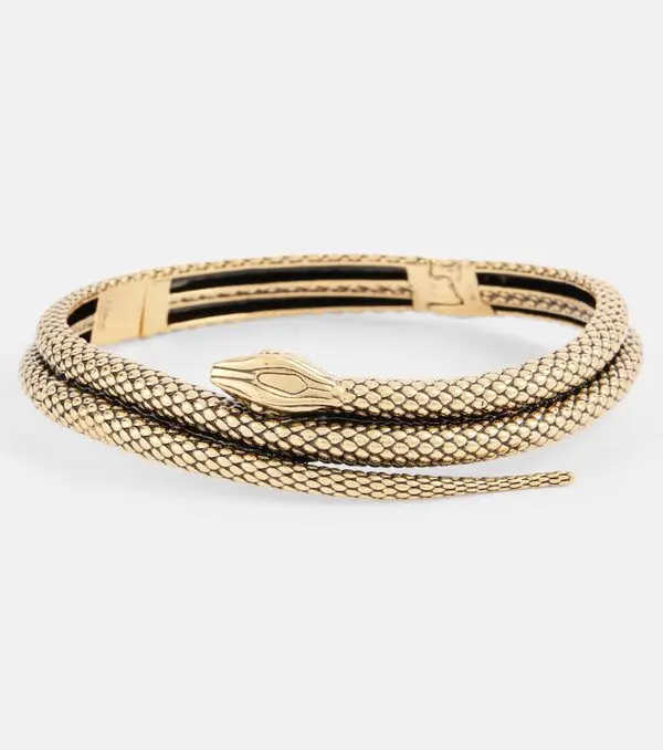 Chloé Snake Choker - Gold