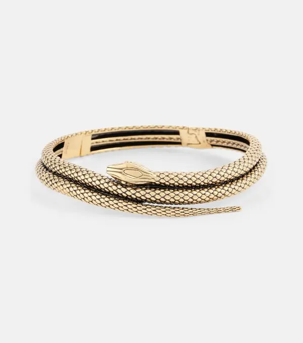 Chloé Snake Choker - Gold