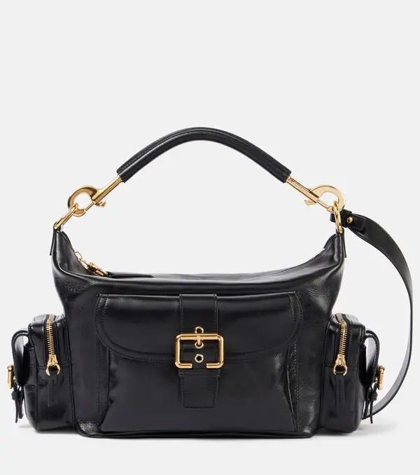 Chloé Medium Leather Camera Bag - Black