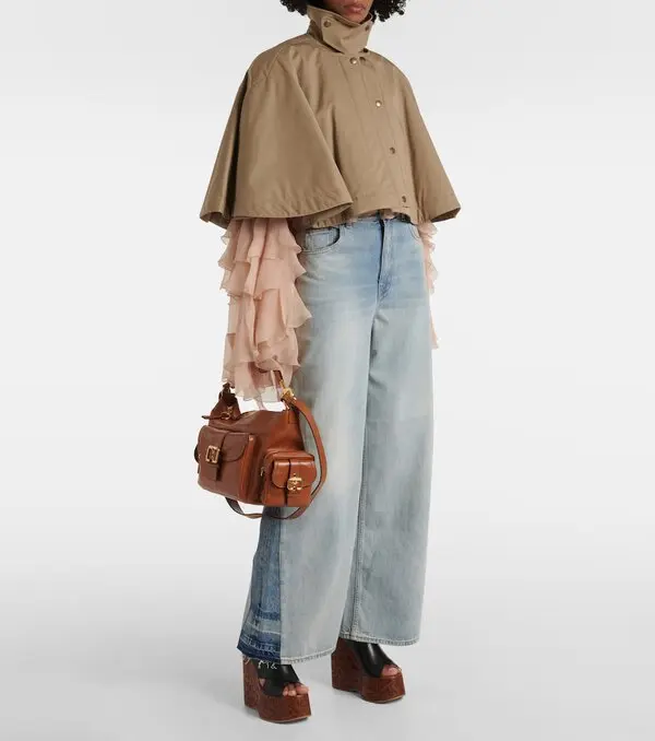 Chloé Medium Leather Camera Bag - Brown