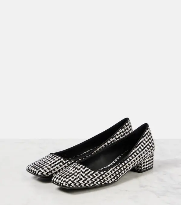 Dolce & Gabbana Dg Houndstooth Pumps - Black