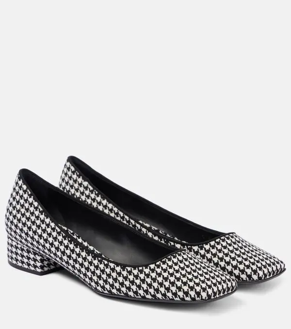 Dolce & Gabbana Dg Houndstooth Pumps - Black