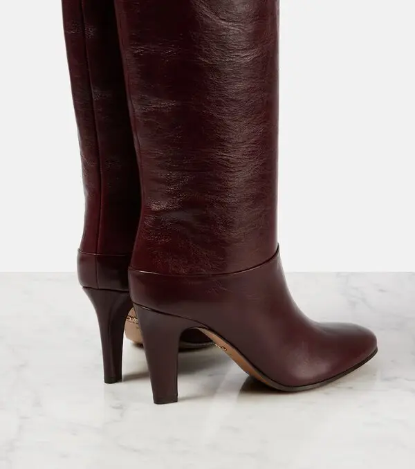 Chloé Eve 85 Over-the-knee Boots - Purple