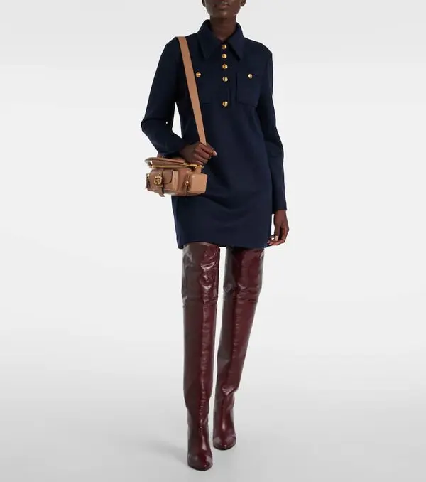 Chloé Eve 85 Over-the-knee Boots - Purple