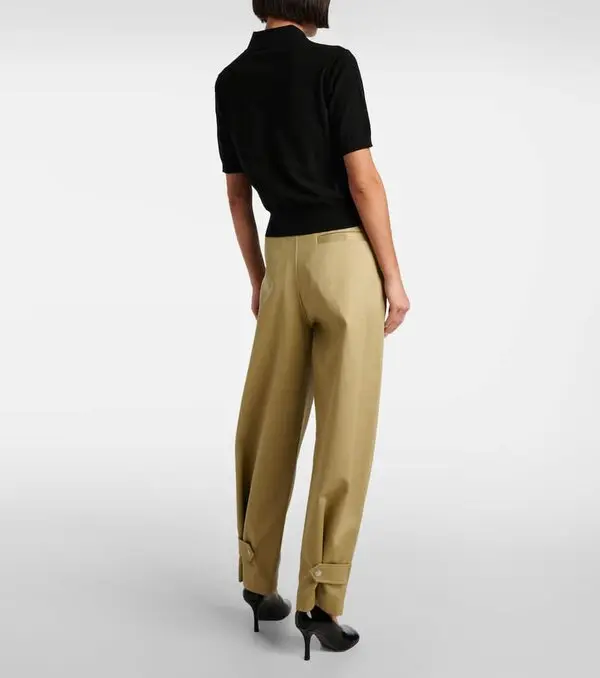 Burberry Cotton-blend Polo Shirt