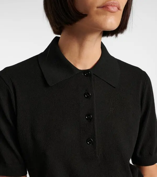 Burberry Cotton-blend Polo Shirt