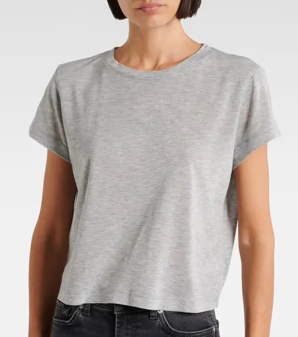 AGOLDE Adine Cotton Jersey T-shirt