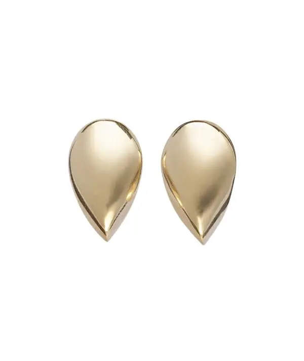 SUZANNE KALAN Curved Claw 18kt Earrings - Gold