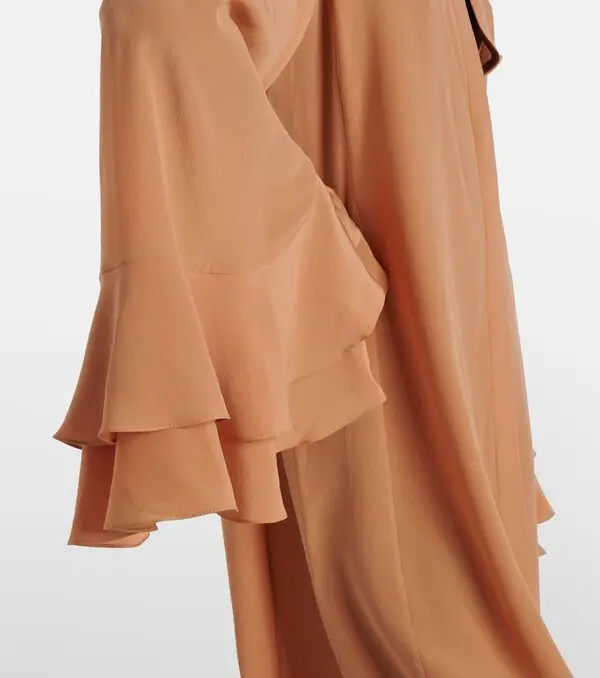 Chloé Silk Crêpe De Chine Minidress