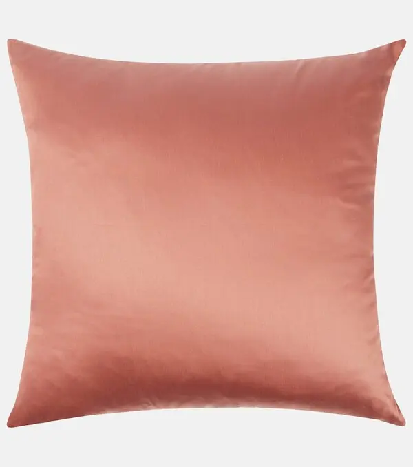 Etro Paisley Embroidered Cotton Cushion