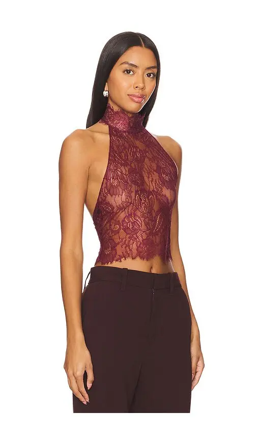 Retrofete Violet Lace Top - Port