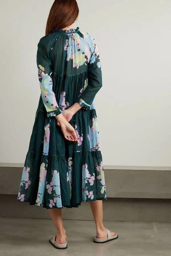 knee length dresses for ladies Saffron Midi Dress main image 1