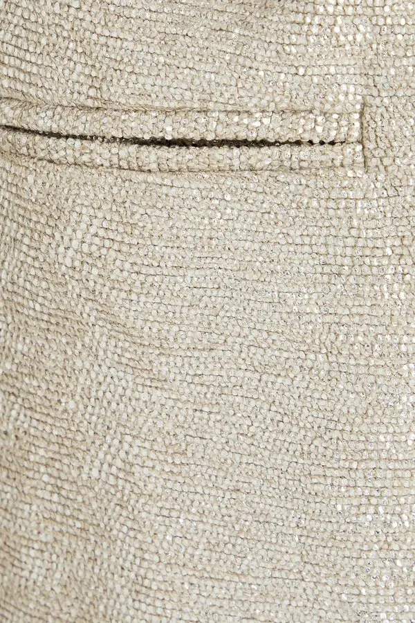 Zimmermann Metallic Cotton-bouclé Blazer