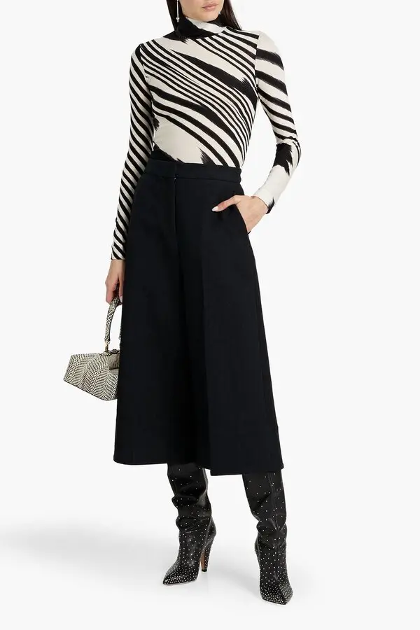 Missoni Intarsia Wool Turtleneck Sweater