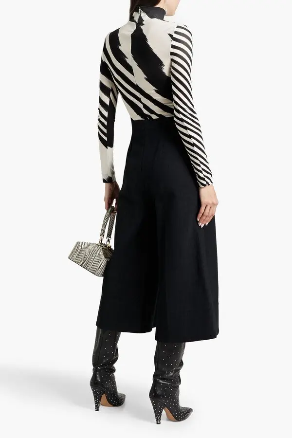 Missoni Intarsia Wool Turtleneck Sweater