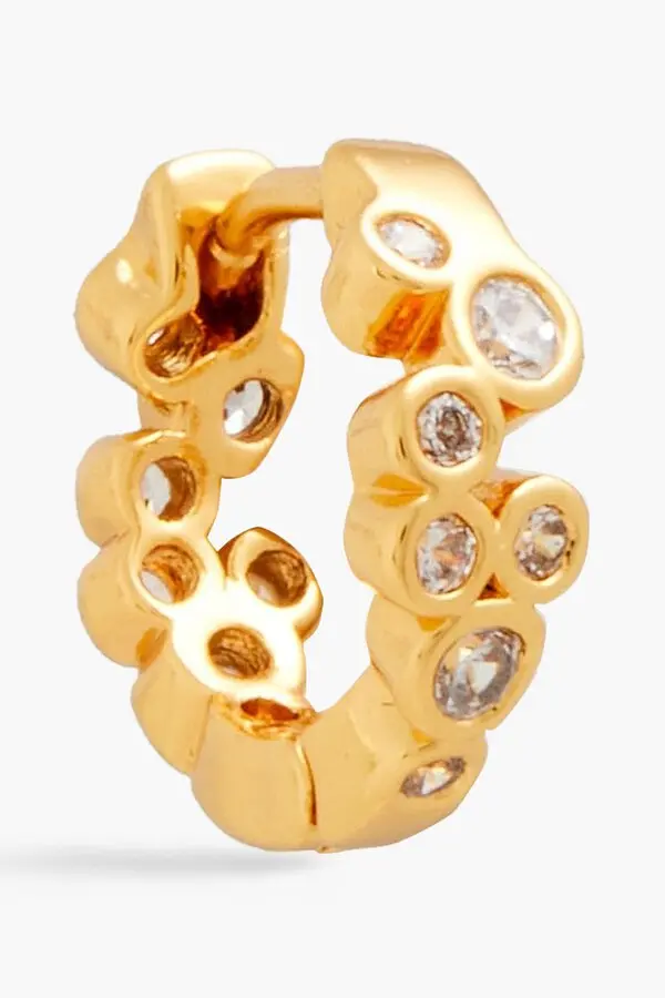 Zimmermann Tone Crystal Earring - Gold