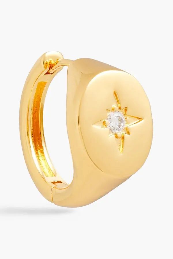Zimmermann Tone Crystal Earring - Gold
