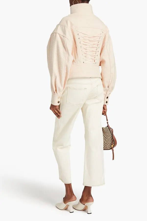Zimmermann Cotton-blend Jacquard Jacket