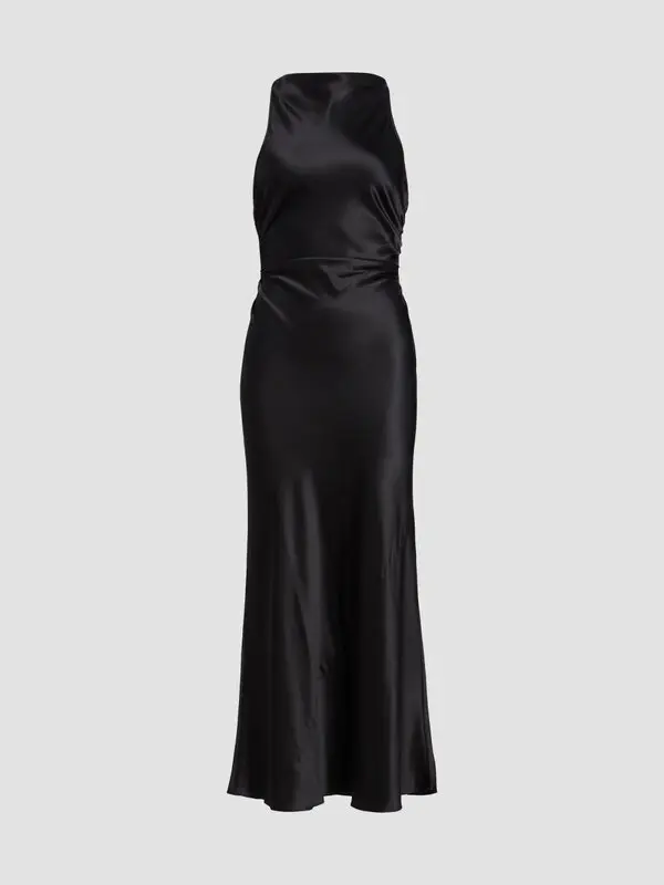 REFORMATION Casette Silk Maxi Dress