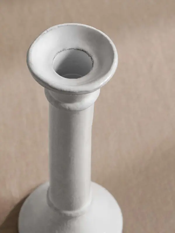 ASTIER DE VILLATTE Sobre Ceramic Candlestick