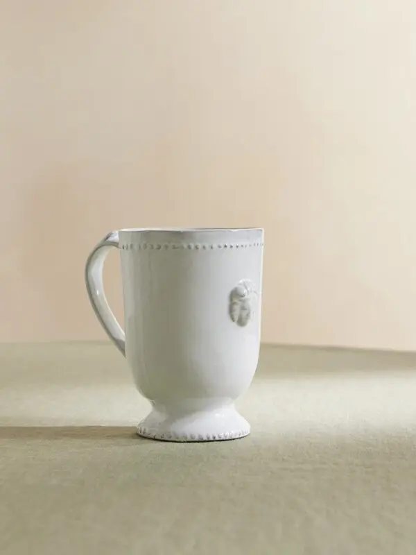 ASTIER DE VILLATTE Alexandre Glazed Ceramic Mug - White