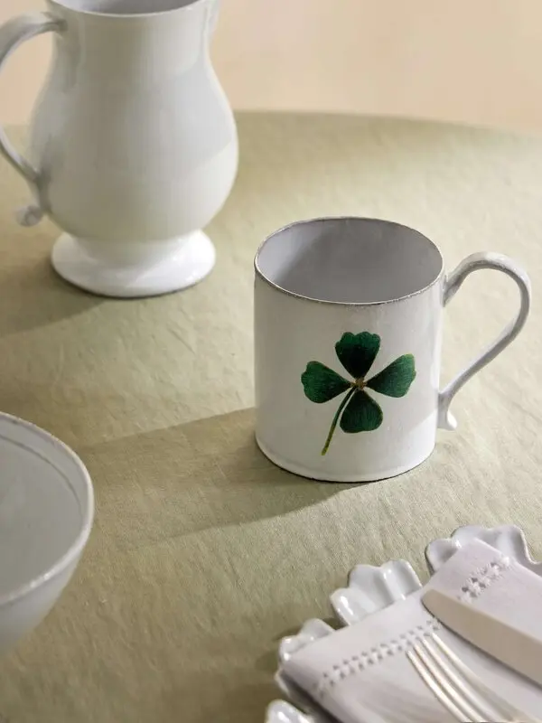 ASTIER DE VILLATTE John Derian Clover Glazed Ceramic Mug