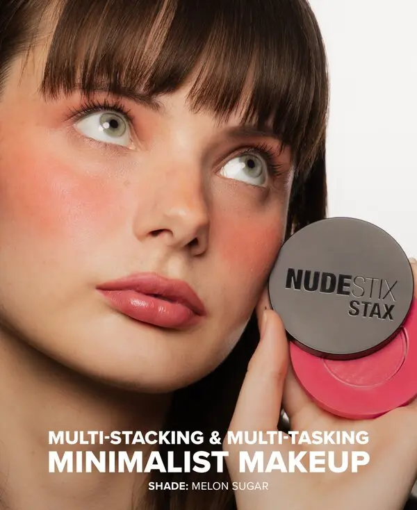 NUDESTIX Stax All Over Color Blush Balm - Melon Sugar