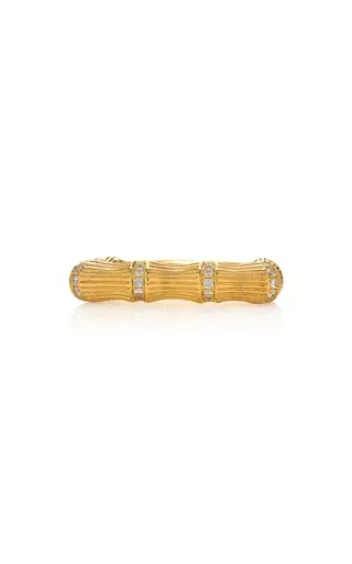 Yvonne Léon 9k Yellow Diamond Ring
