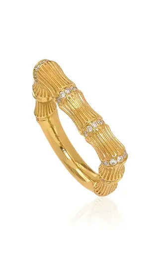 Yvonne Léon 9k Yellow Diamond Ring