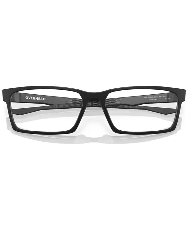 Oakley Rectangle Eyeglasses - Satin Black