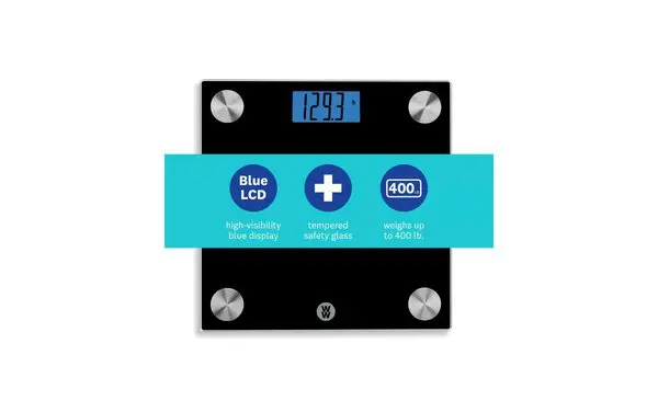 CONAIR Digital Glass Scale With Backlight Display