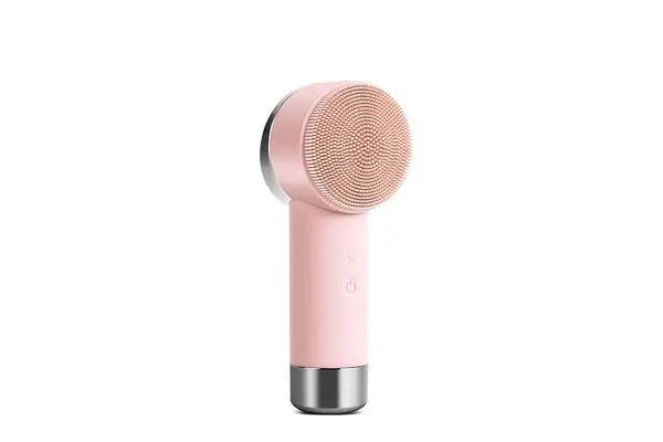 PROSPERA 2 In 1 Warm Facial Cleansing Brush - Pink