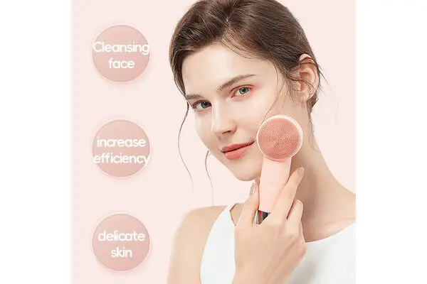 PROSPERA 2 In 1 Warm Facial Cleansing Brush