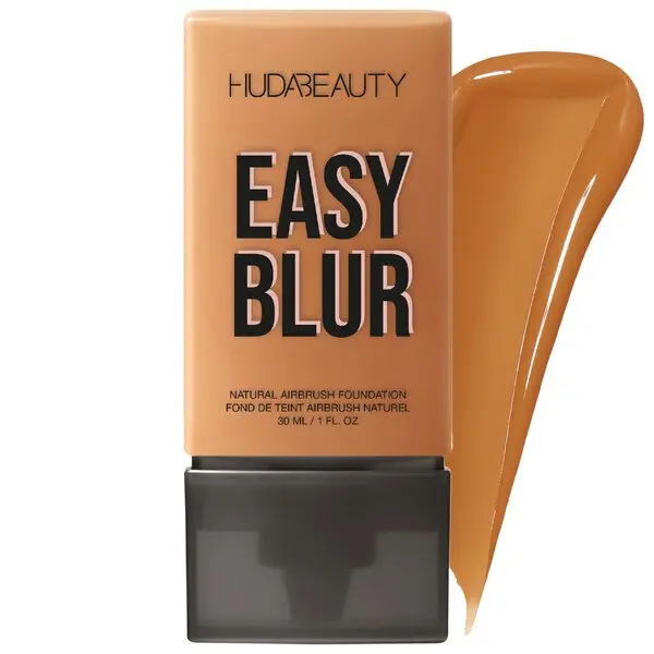 HUDA BEAUTY Easy Blur Natural Airbrush Foundation With Niacinamide - Chocolate Mousse 450g