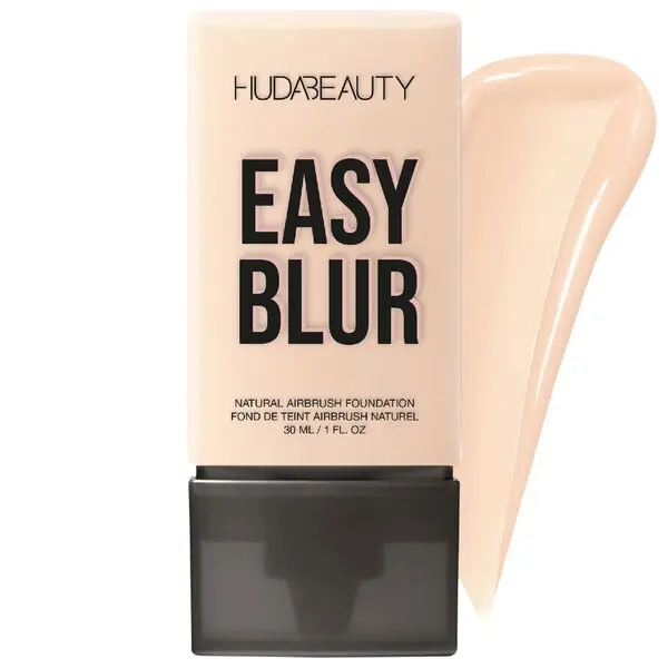 HUDA BEAUTY Easy Blur Natural Airbrush Foundation With Niacinamide - Milkshake 100b
