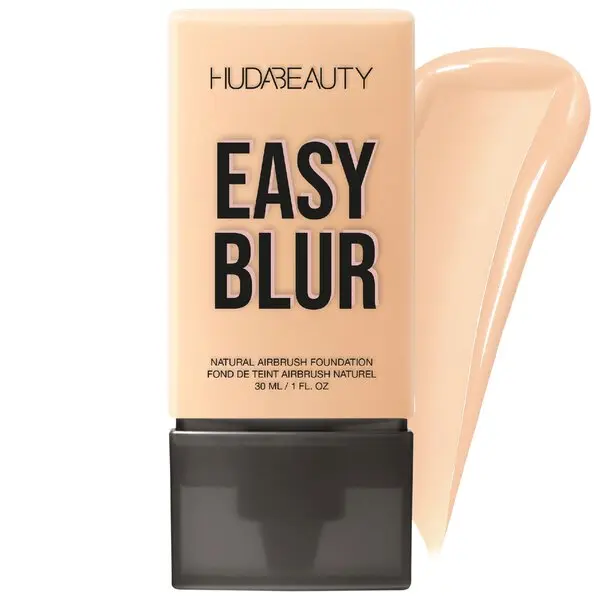 HUDA BEAUTY Easy Blur Natural Airbrush Foundation With Niacinamide - Shortbread 200b