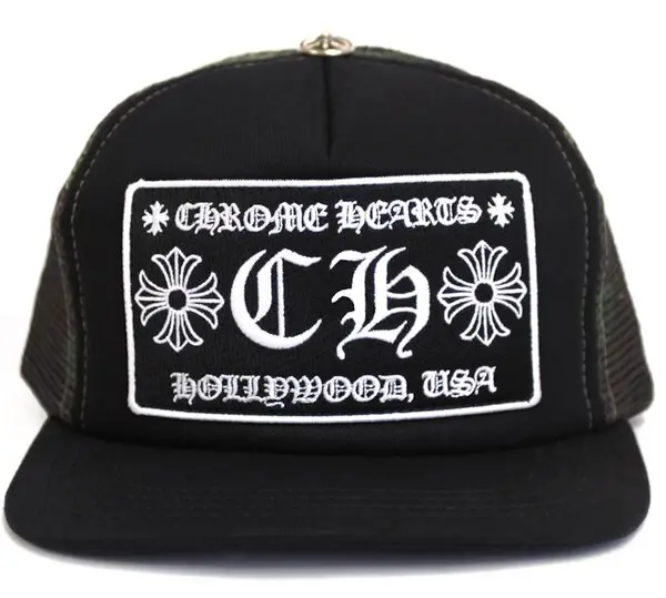 Chrome Hearts Trucker Hat - Black/camo