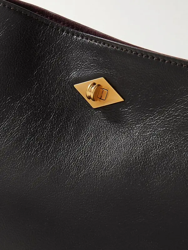METIER Stowaway Leather Shoulder Bag - Brown