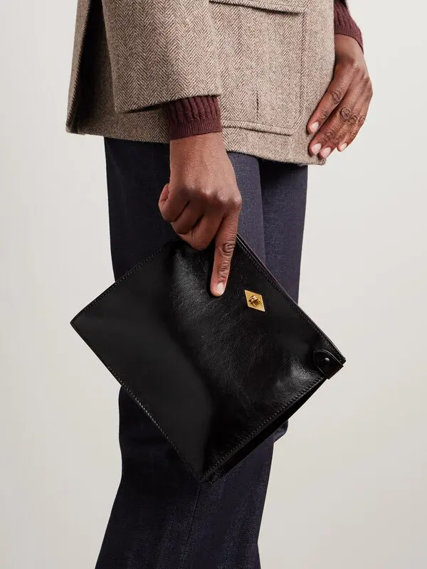 METIER Stowaway Leather Shoulder Bag - Brown