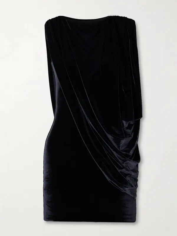 MAYGEL CORONEL Ricaurte Draped Mini Dress