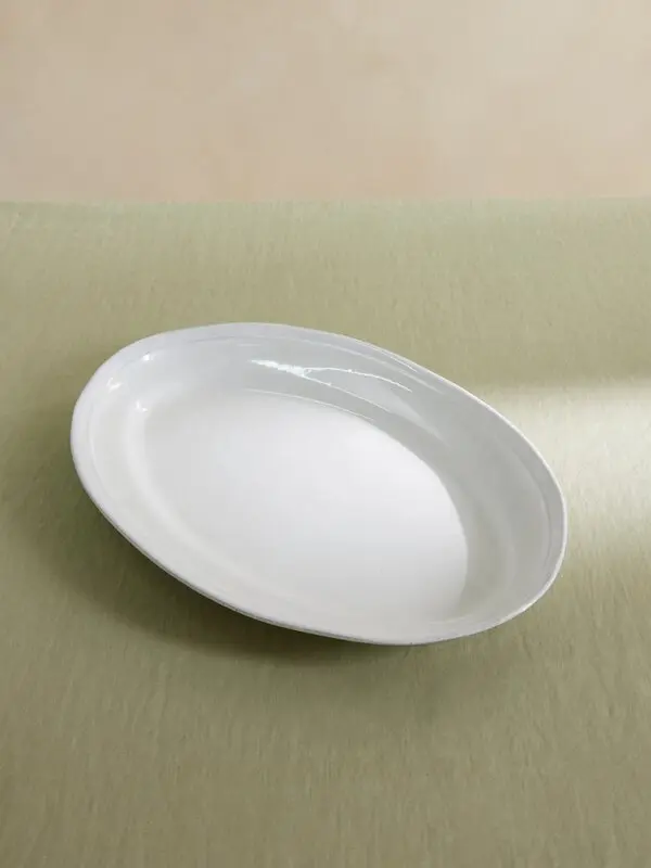 ASTIER DE VILLATTE Simple Ceramic Platter - White