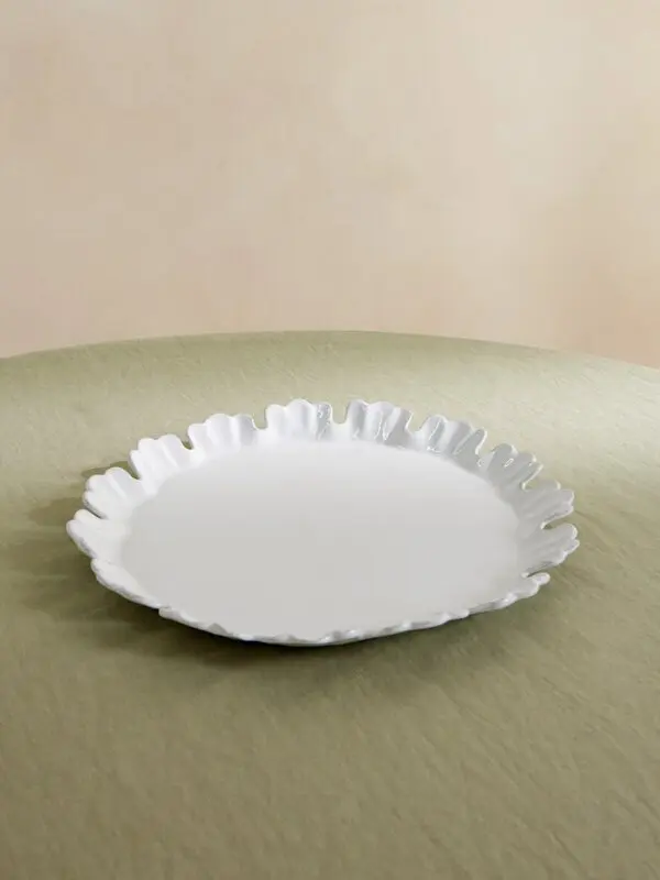 ASTIER DE VILLATTE Chou Large Ceramic Dinner Plate - White